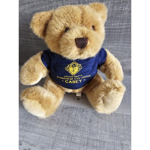 Harrods | Toys | Casey Knights Of Columbus 8 Teddy Bear Blue Knit Shirt ...